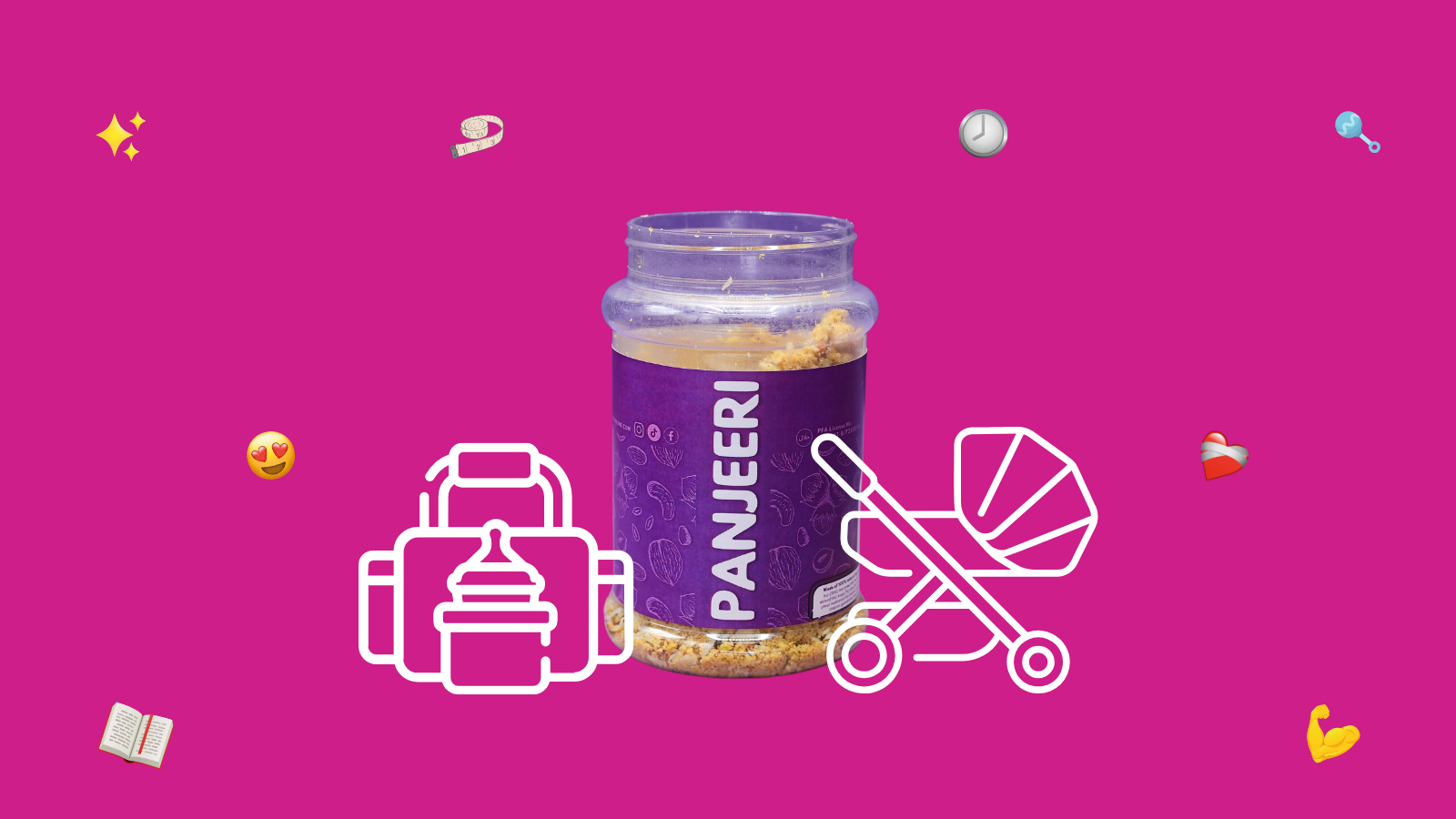 Order healthy, homemade Panjeeri at your doorstep - Panjeeri Online